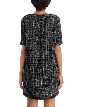 Herno Tweed Shift Dress
