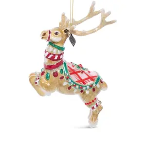 JAY STRONGWATER Donner Glass Ornament - Jewel