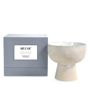 BLUEME Nostalgia Bergamot & Musk Soy Blend Candle 12 Oz - No Color