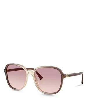 Miu Miu Pillow Sunglasses, 58mm Brown