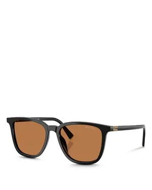 Miu Miu Square Sunglasses, 53mm - Black