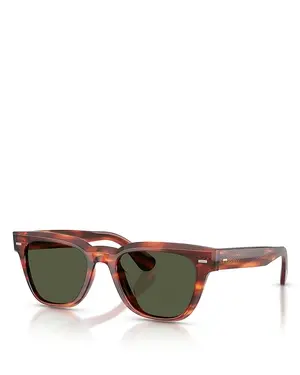 Oliver Spencer Rueny Sunglasses - Green Tortoise