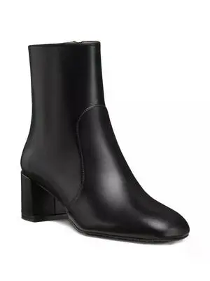 STUART WEITZMAN 70mm Maeve Zip Square-toe Ankle Boots