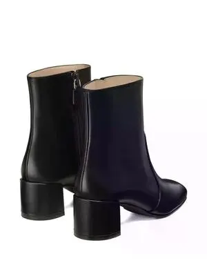 STUART WEITZMAN 70mm Maeve Zip Square-toe Ankle Boots