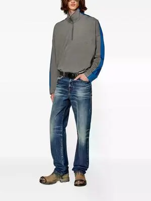 DIESEL® Half-zip Long-sleeves Sweater