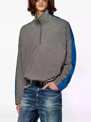 DIESEL® Half-zip Long-sleeves Sweater