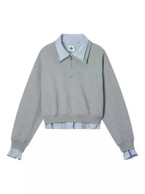 B+AB Zip-neck Sweatshirt