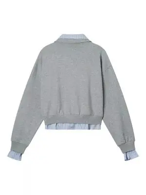 B+AB Zip-neck Sweatshirt