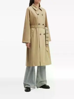 B+AB Double-breasted Belted Trench Coat
