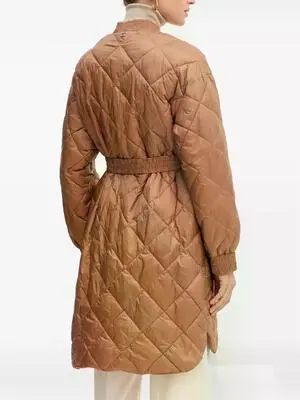 TWINSET Quilted Belted Jacket