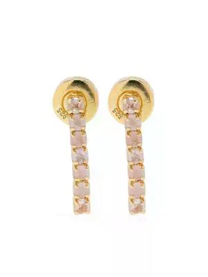 RYENN'S EYES Tennis Earrings - Gold