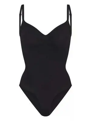 SKIMS Seamless Sculpted Bodysuit - Black