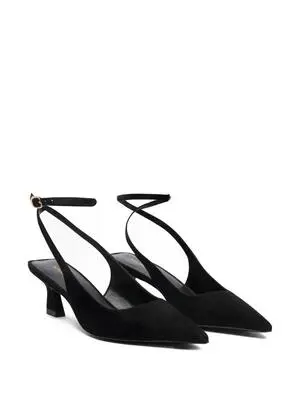 STUART WEITZMAN 50mm Vinnie Heeled Pumps - Black