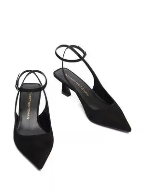 STUART WEITZMAN 50mm Vinnie Heeled Pumps - Black
