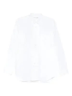 Comme Des Garçons Long Sleeve Shirt - White