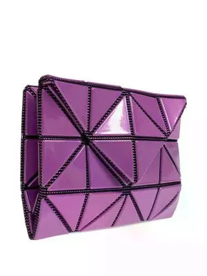Issey Miyake Geometric Wallet - Purple