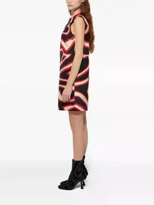Emilio Pucci Labirinto-print Sleeveless Mini Dress