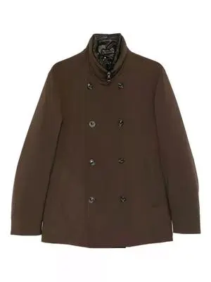 MONTECORE High-neck Double-breasted Coat