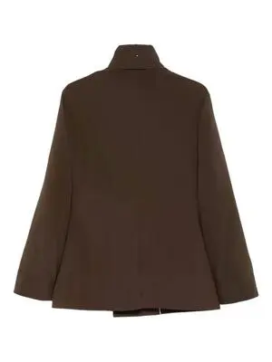 MONTECORE High-neck Double-breasted Coat