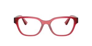 Armani Exchange Cat-eye Optical Glasses - Transparent Cherry