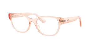 Armani Exchange Cat-eye Optical Glasses - Transparent Peach