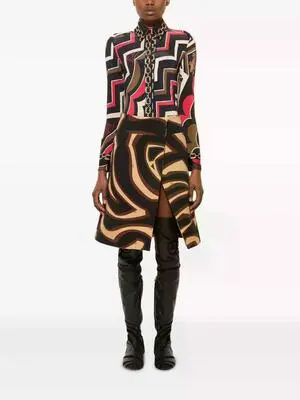 Emilio Pucci Printed Mini Skirt