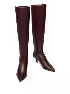 STUART WEITZMAN 5050 Vinnie 50mm Boots - Red