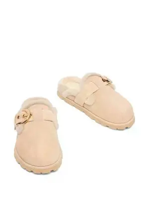 STUART WEITZMAN Shearling Mules
