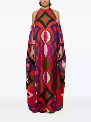 Emilio Pucci Collane-print Maxi Dress