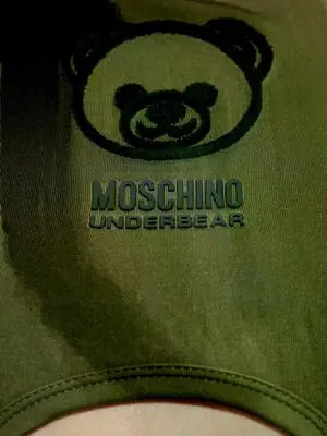 Moschino Teddy Bear Crop Top