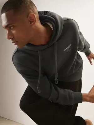 Men's Washed Black Activewear