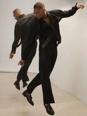 REISS Forte | Royal Ballet Tie-neck Shirt