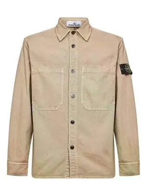 Stone Island Patch-pockets Badge Shirt