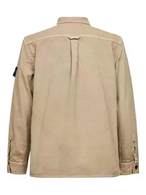 Stone Island Patch-pockets Badge Shirt