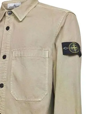 Stone Island Patch-pockets Badge Shirt