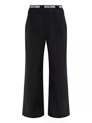 Moschino Black Wash Pants For Women