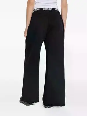 Moschino Logo-waistband Trousers
