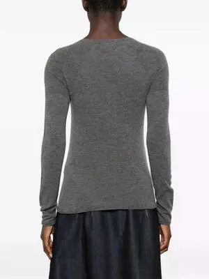 ROBERTO COLLINA Scoop Neck Jumper