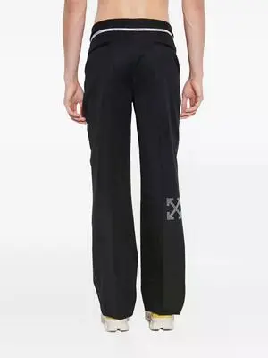 Off-White Logo-waistband Trousers
