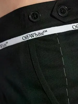 Off-White Logo-waistband Trousers