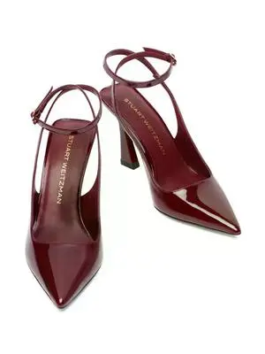 STUART WEITZMAN 85mm Vinnie Pumps - Red