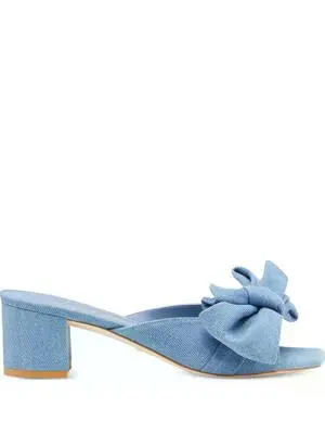 STUART WEITZMAN 50mm Loveknot Mules