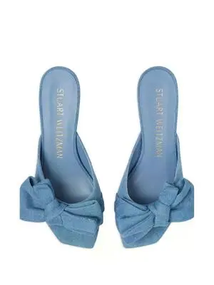 STUART WEITZMAN 50mm Loveknot Mules