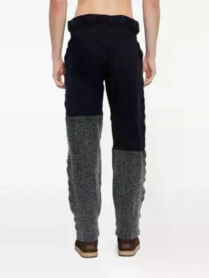 Comme Des Garçons Two-tone Trousers