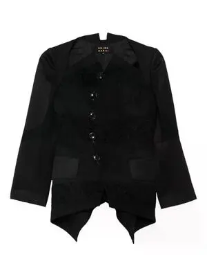 SHIRO SAKAI Textured Buttoned Jacket