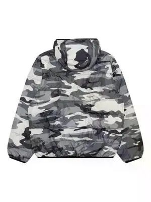 AAPE BY *A BATHING APE Camouflage-pattern Hooded Jacket