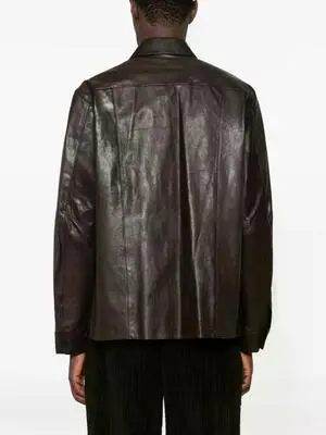 Our Legacy Leather Overshirt
