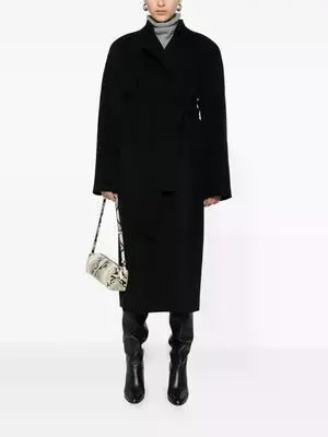 Khaite Belted Wool Coat