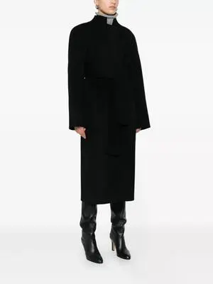 Khaite Belted Wool Coat