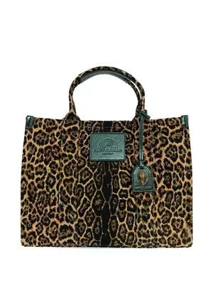 Kurt Geiger Southbank Leopard-print Tote Bag